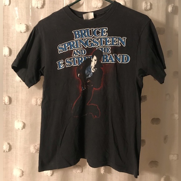 Hanes | Tops | Vintage Rare Bruce Springsteen Concert Tee | Poshmark